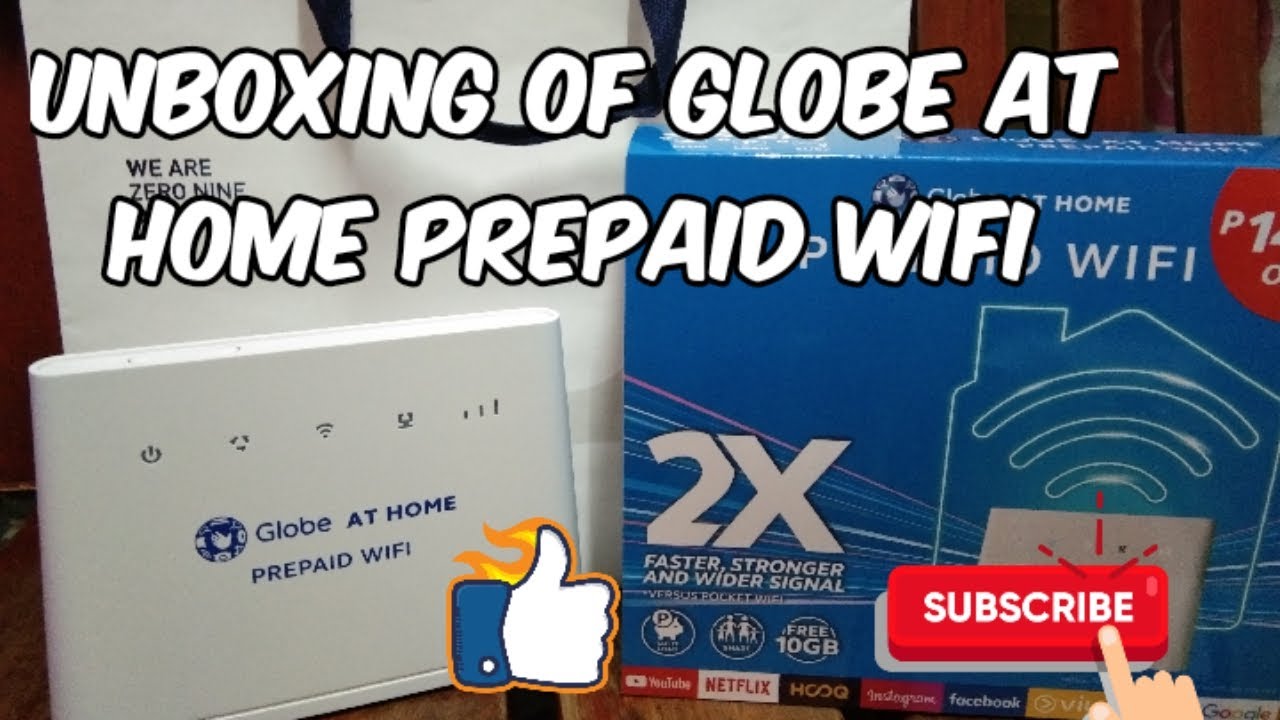 UNBOXING | Globe At Home Prepaid Wifi - YouTube