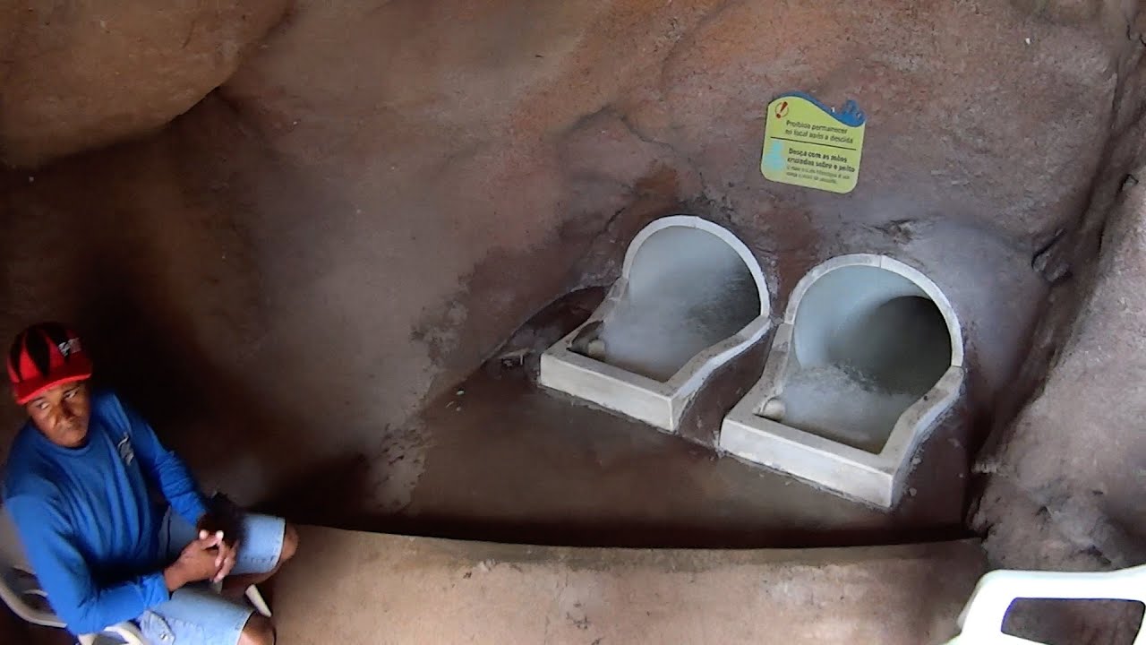Dangerous Cave Water Slide at diRoma Acqua Park - YouTube
