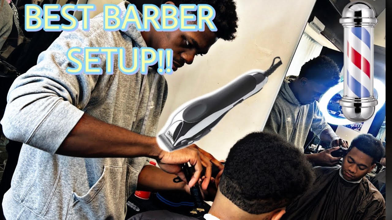 Unboxing/Barber Setup ( Things I Use As A Home-Based Barber) - YouTube