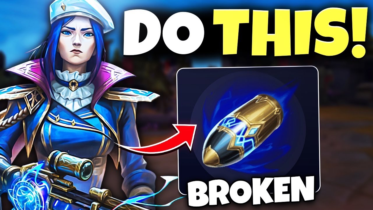 First Strike is the EASIEST Caitlyn build to carry with - YouTube