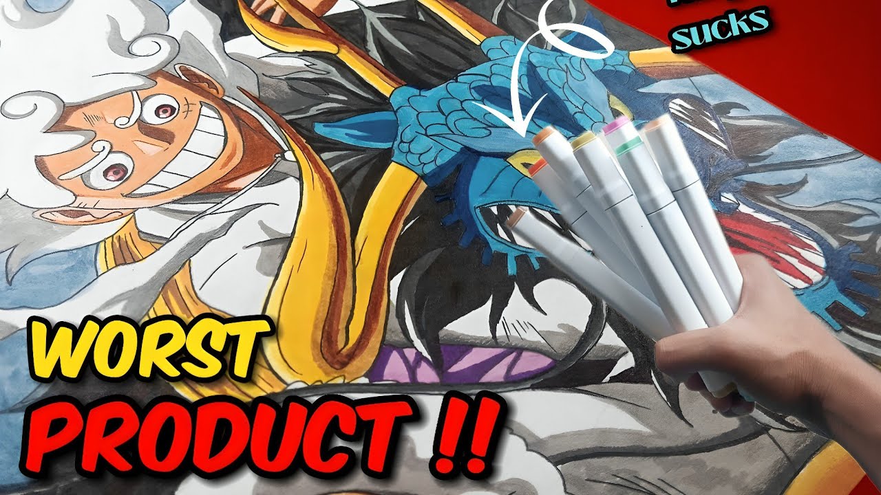 THE amazing combination of (alchohal markers and pencil colours)🔥🤯 ...