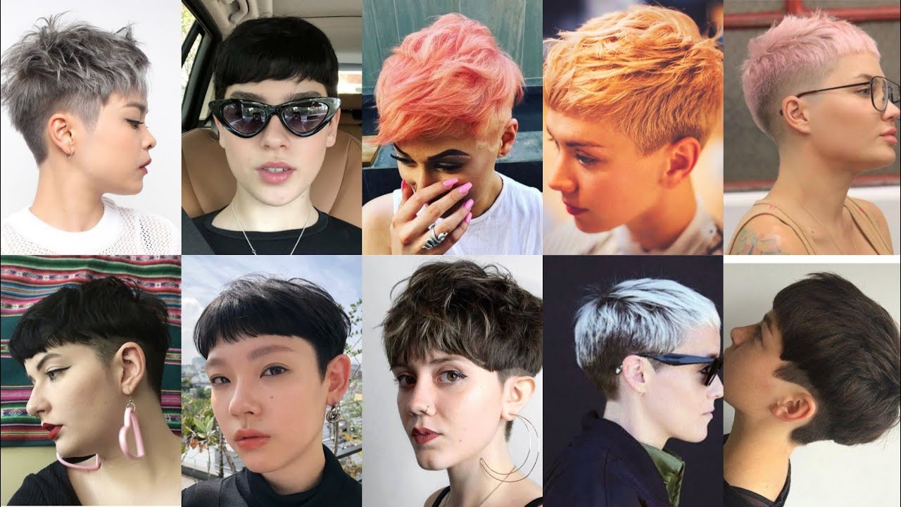 Most Viral Short PIXIE HairCuts //WOMEN Short Hairstyles/party PIXIE ...
