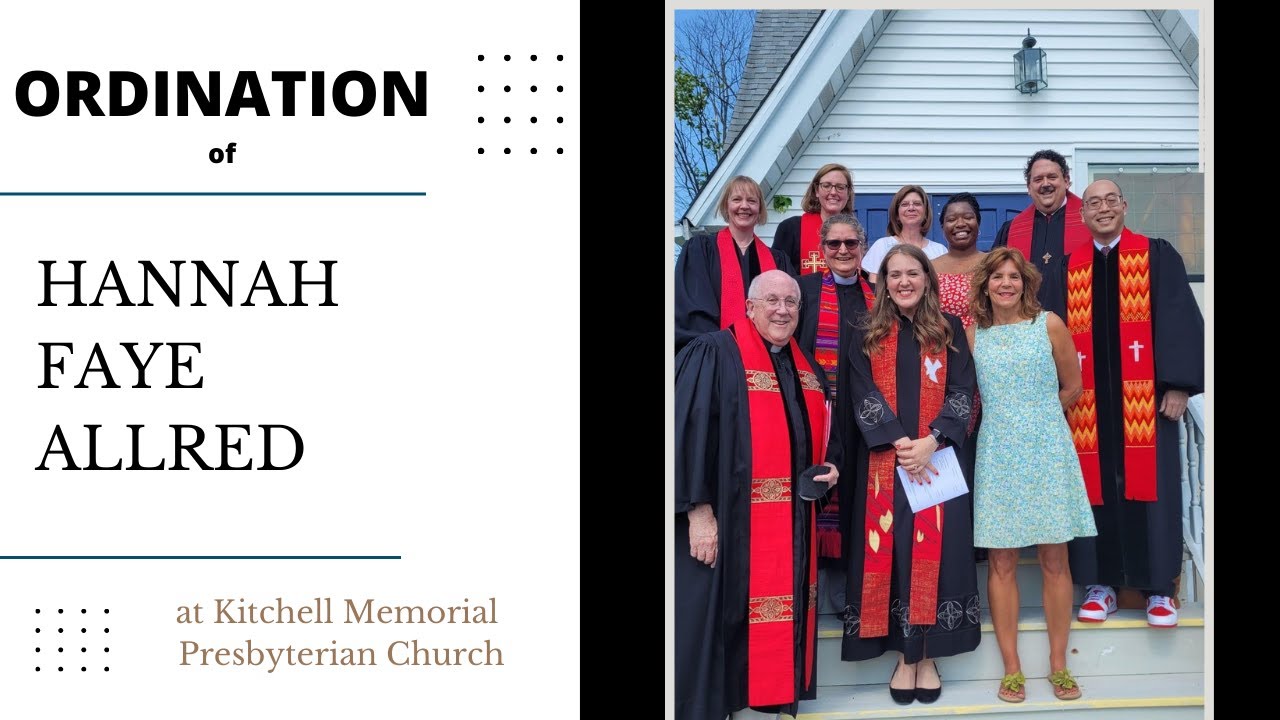 The Ordination and Installation Service of Hannah Faye Allred - YouTube