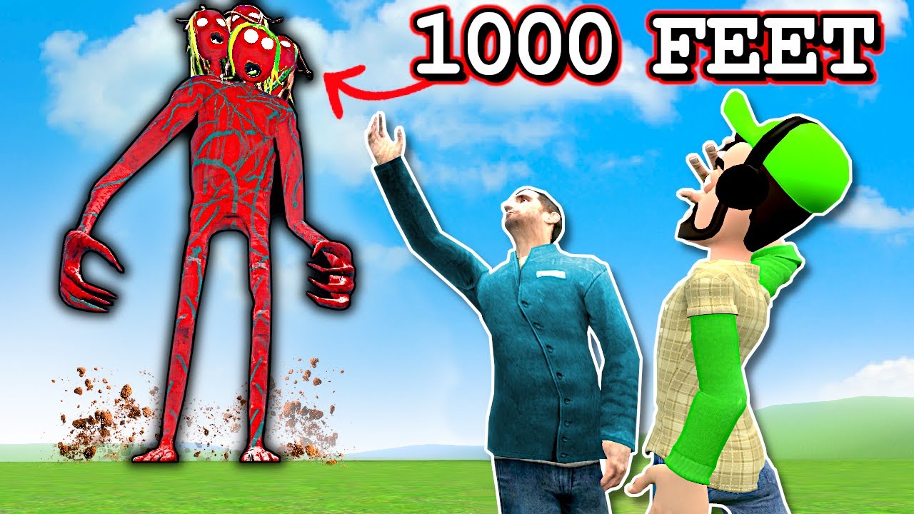 We found TREE HEAD & it's Huge! (Garry's Mod) - YouTube