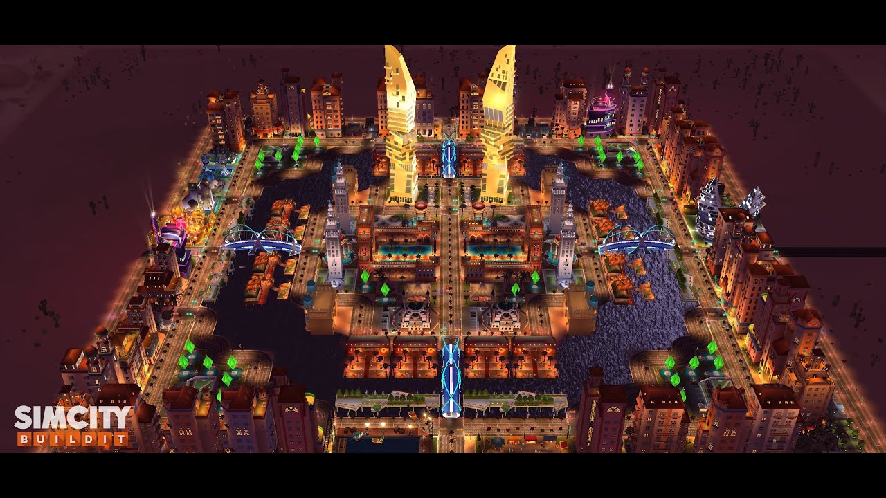 Simcity BuildIt: Arabian Nights Design Challenge - YouTube