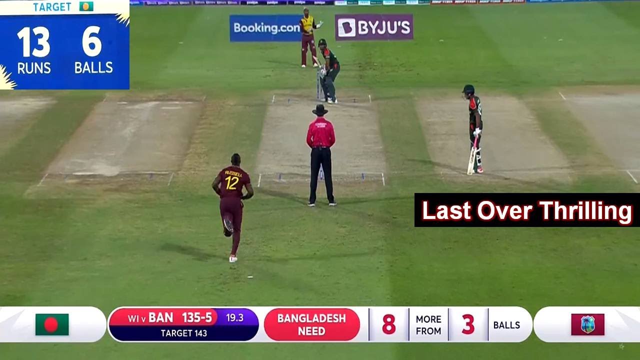 Bangladesh vs West indies T20 World Cup Highlights ! Ban Vs wi ...