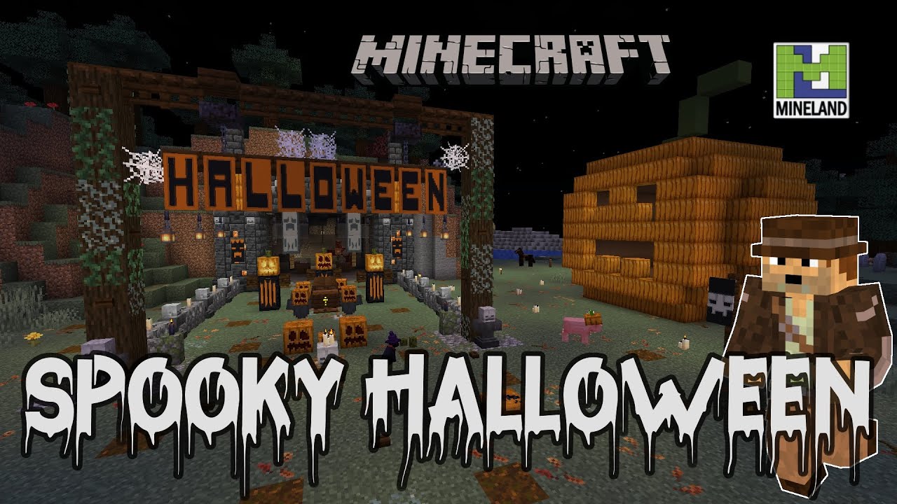 SPOOKY Halloween 2024 | Server MINELAND | #shorts Minecraft LP - YouTube