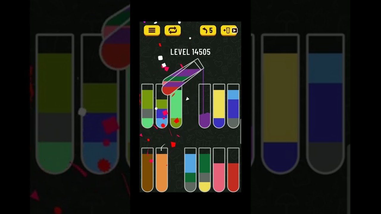 water sort puzzle 14505 - YouTube