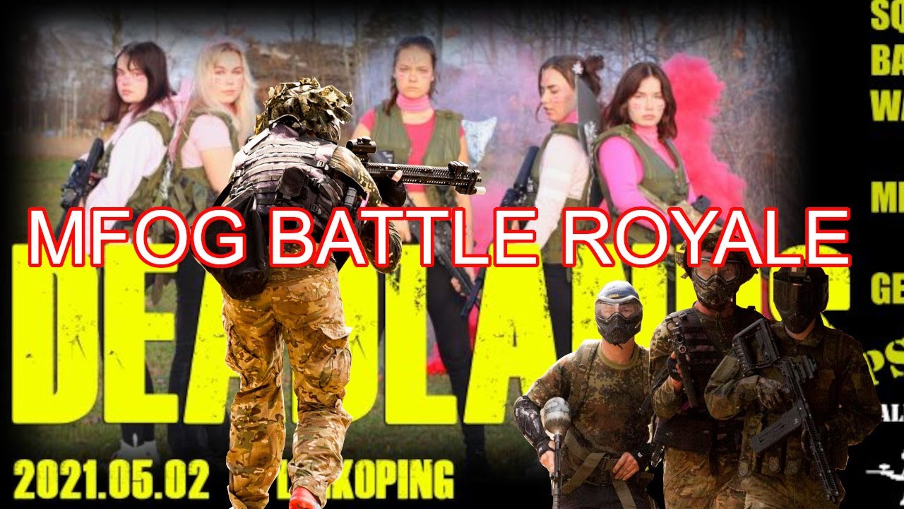 Ballpoint Paintball Linköping - Battle Royale - YouTube