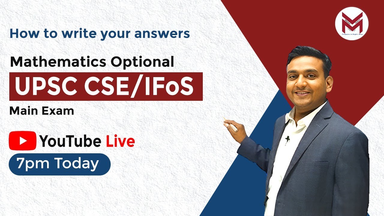 Answer writing Session for Mathematics Optional IAS/IFoS 24/2025/26 ...