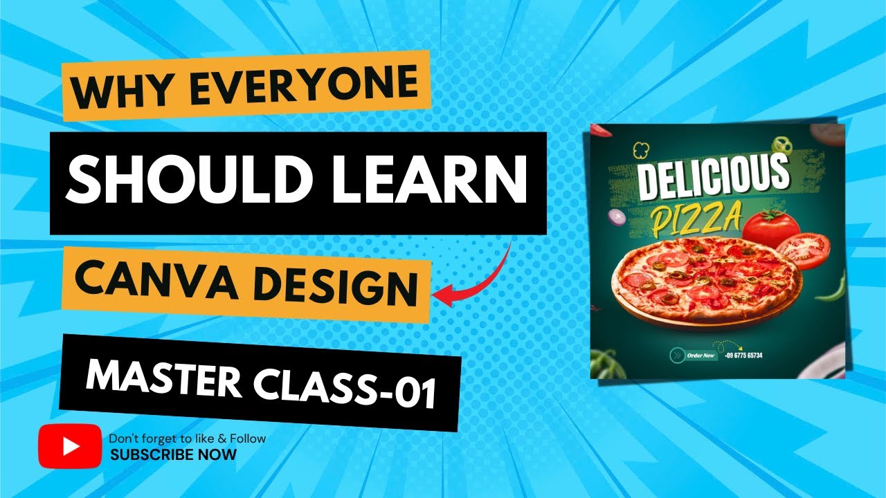 Why Everyone Should Learn Canva Design | Canva Masterclass 01. - YouTube