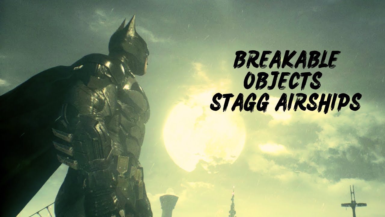 Riddler's Revenge | Breakable Objects | All Stagg Airships Locations included | 100% Walkthrough ...