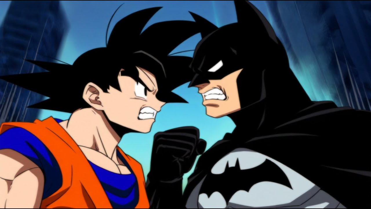 Goku Fights The Batman - YouTube