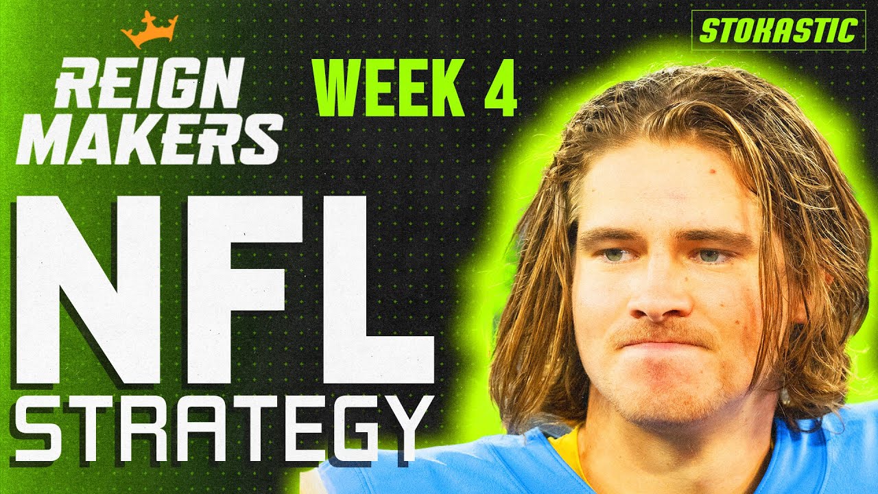 DraftKings NFL Reignmakers | Week 4 NFL DFS Picks & Predictions - YouTube