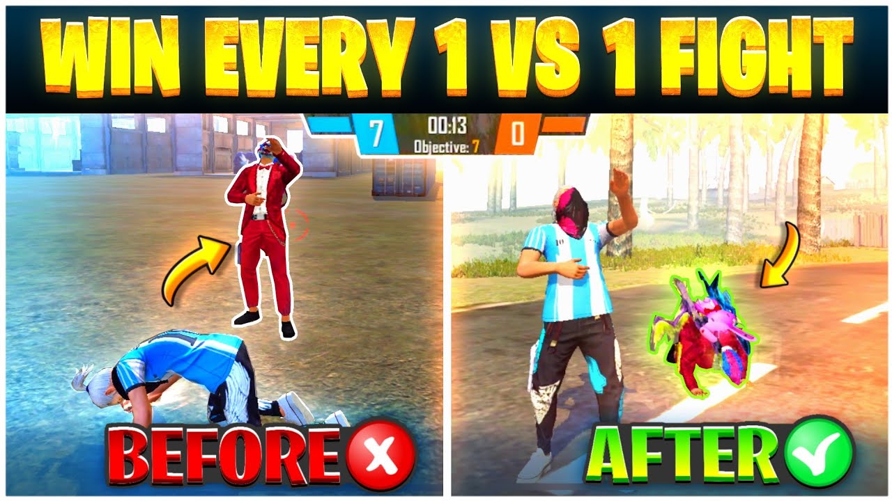How To Win 1 VS 1 Custom In Free Fire 🔥| Secret Tips & Tricks To Win ...