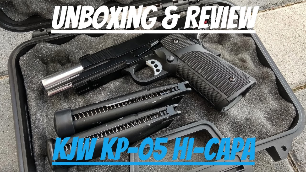 Unboxing and Review of KJW KP-05 1911 (Airsoft) - YouTube