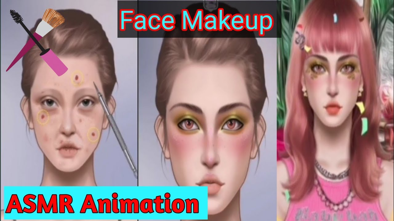 Face Full Makeup Tutorial 2022 /face glowing /#cute #funny #makeup # ...