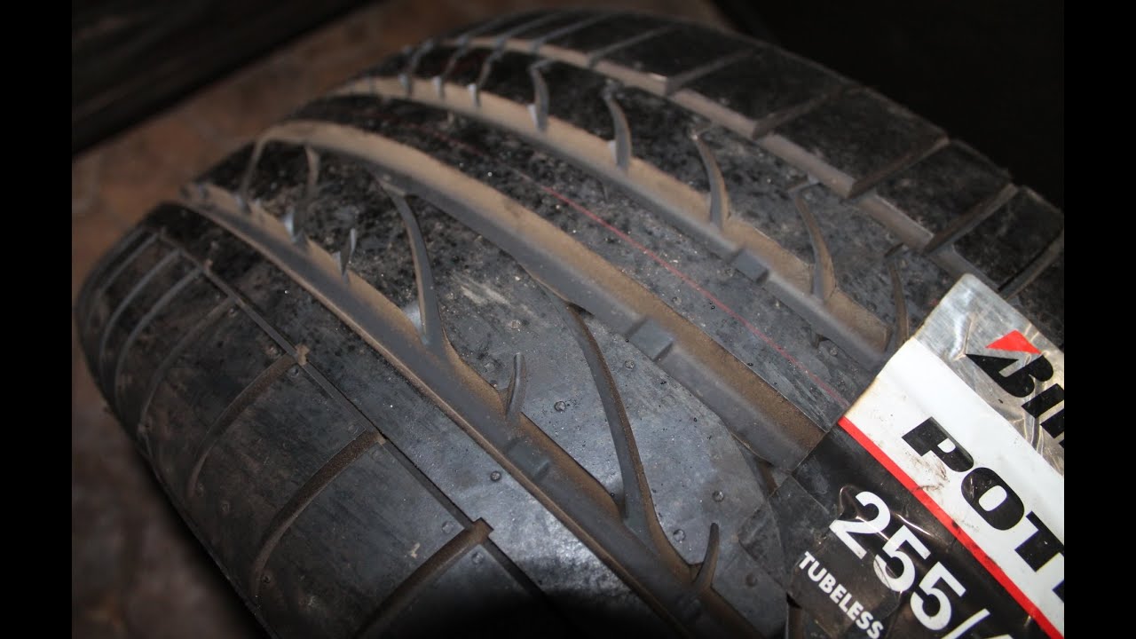 255 45 R17 98Y Bridgestone Potenza RE050A Japan 140 A A - YouTube