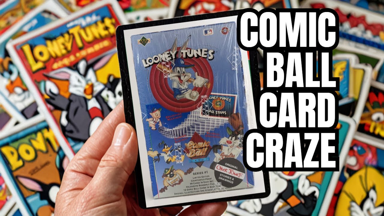 1990 Looney Tunes Comic Ball Cards On Funky Pack Friday - YouTube