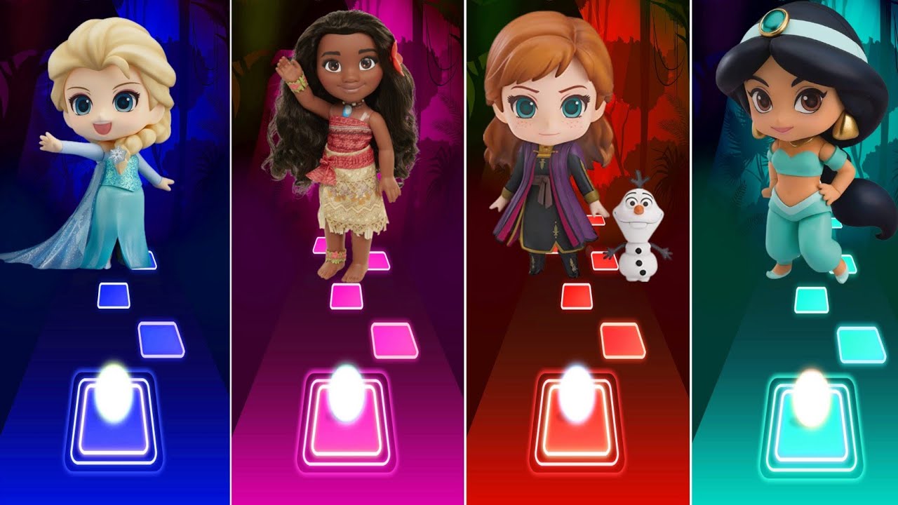 Let it go - anna - Something never change - Frozen Song TilesHopEDMRush ...