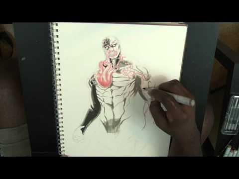 Sketch Master - Tyrant from Resident Evil - YouTube