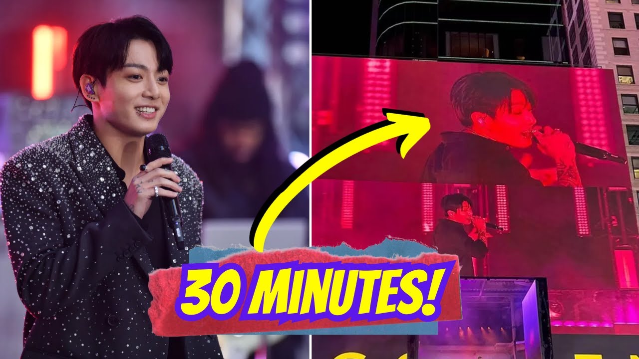 BTS’s Jungkook Shocks Everyone With His Popularity At Times Square ...