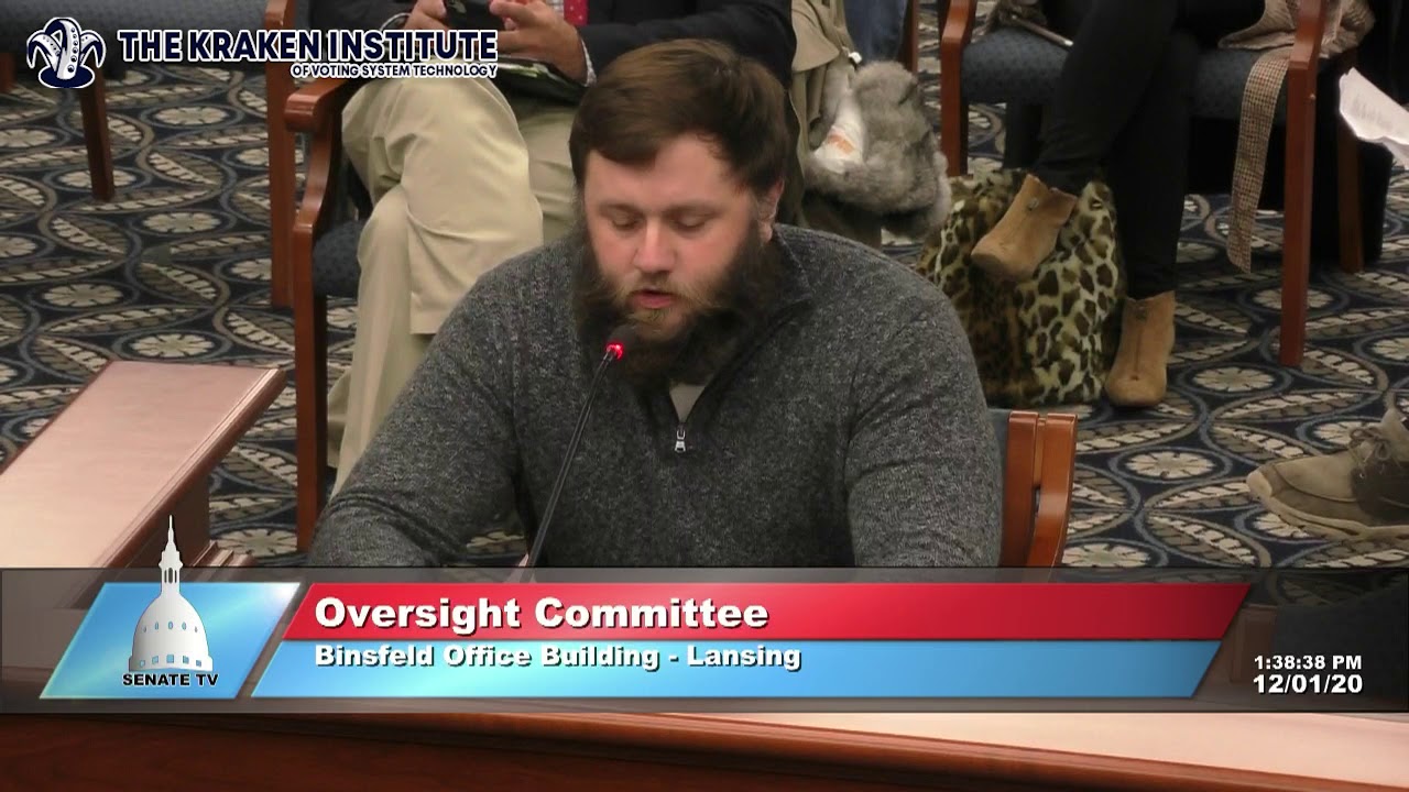 24 Witness Shane Trejo | Poll Challenger | MI Senate Oversight Com Hearing - YouTube