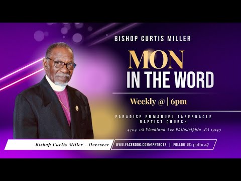 In the Word with Bishop Miller - YouTube