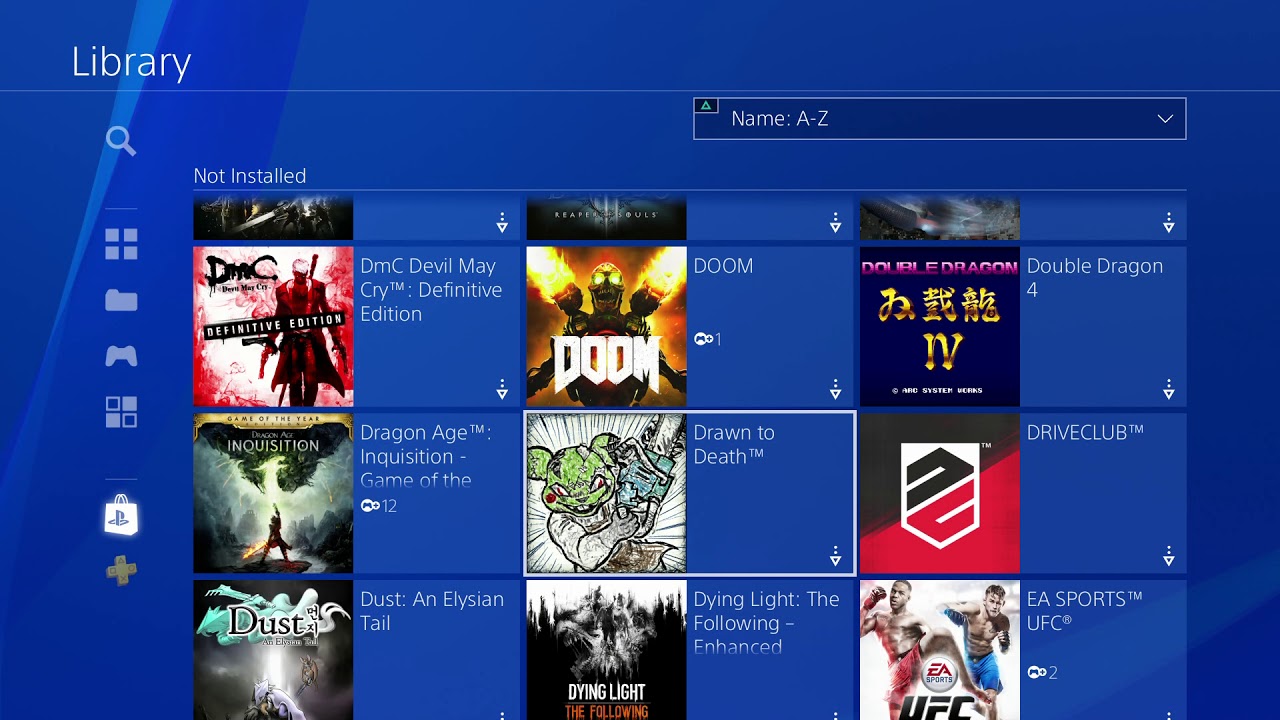 My PlayStation 4 game collection - YouTube