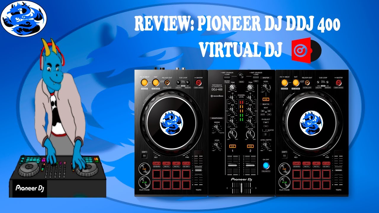 Review: Pioneer Dj DDJ 400 en Virtual Dj - YouTube
