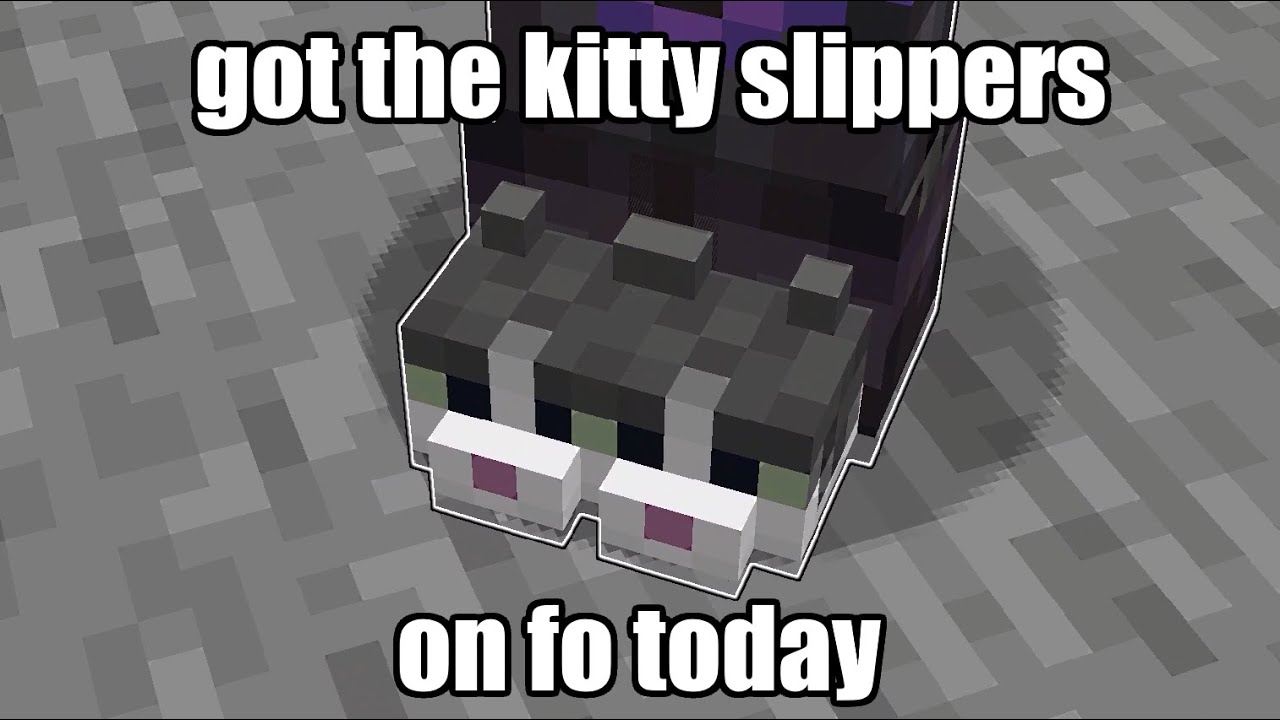 Minecraft Shenanigans wit da kitty slippers - YouTube