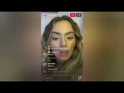 Dilara and Kaan💑 live on Instagram ❤