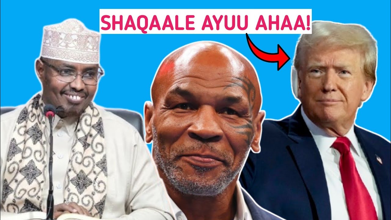 SH XASAAN" TRUMP WUXUU SHAQAALE U AHAA FEERYAHANKA CAANKA AH EE ...