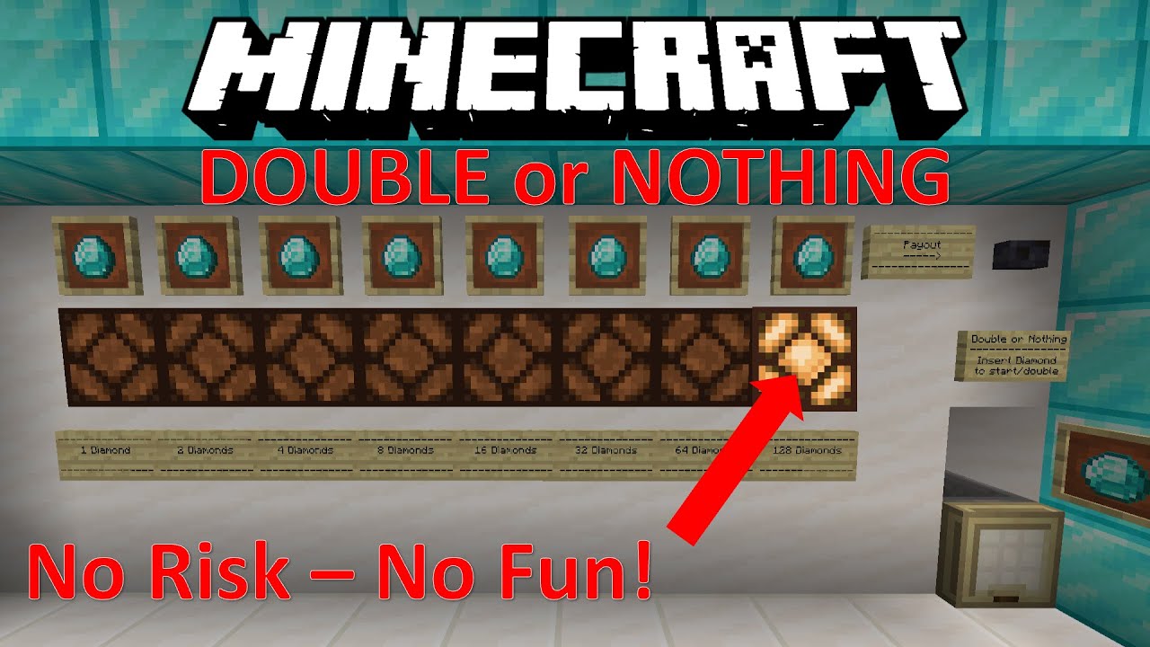 Double or Nothing Casino Tutorial | Minecraft | RTsWorld - YouTube