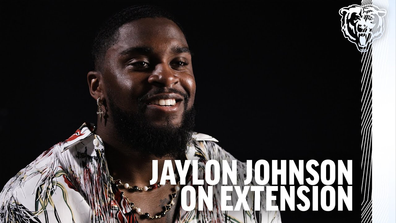 Jaylon Johnson on extension | Chicago Bears - YouTube