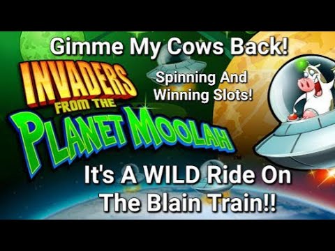 Invaders From The Planet Moolah🛸🛸🛸 Spinning And Winning! 💰 - YouTube