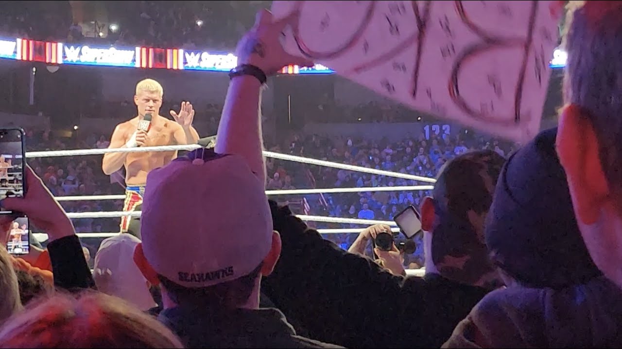 Cody Rhodes Agrees to be Fan's Best Man - YouTube