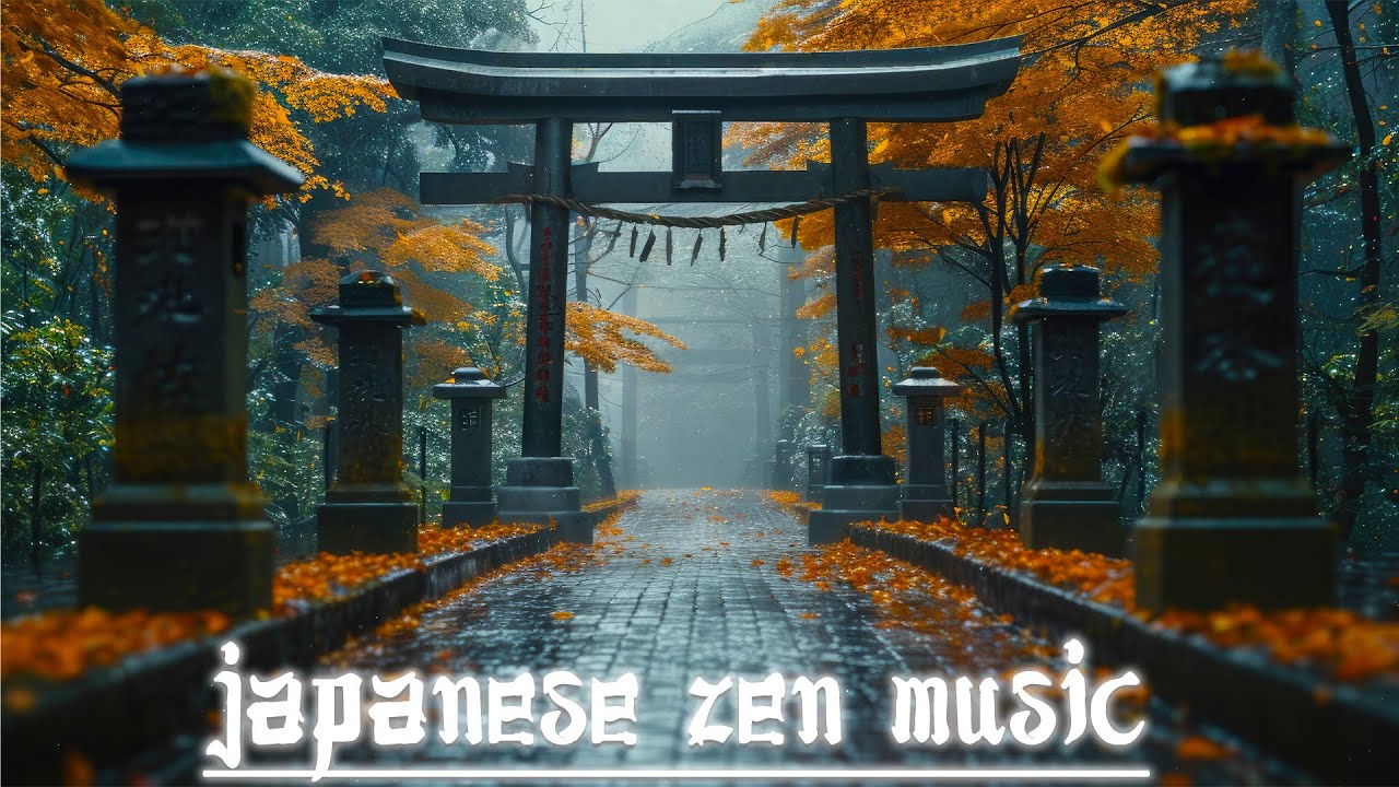 Zen Autumn Forest - Japanese Zen Music For Meditation, Deep Sleep ...