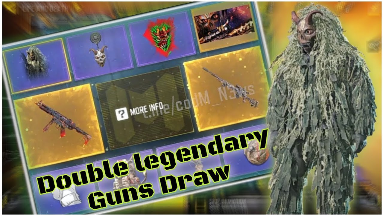 Season 9 Double tap draw | Legendary qq9 melting point and legendary ...