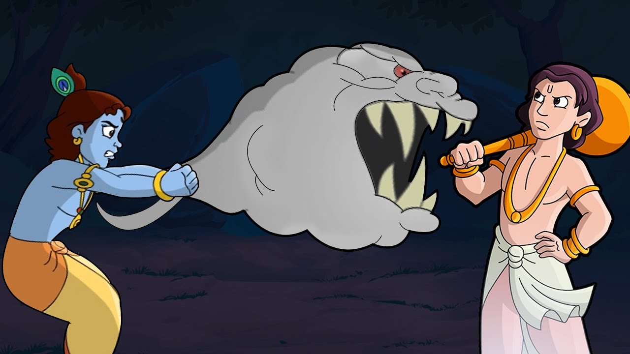 Krishna - Curse of a Monster | Hindi Cartoons for Kids | Funny Videos ...