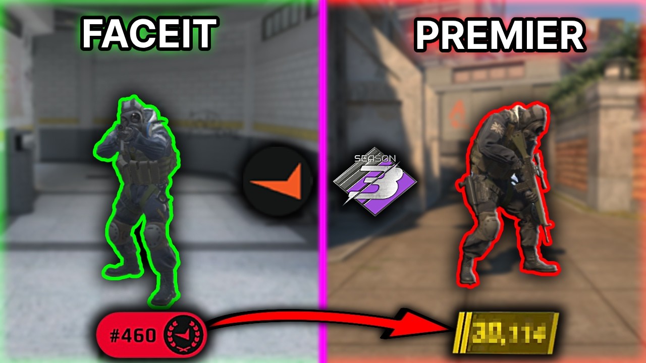 Top 500 FACEIT Tries Premier for the First Time... - YouTube