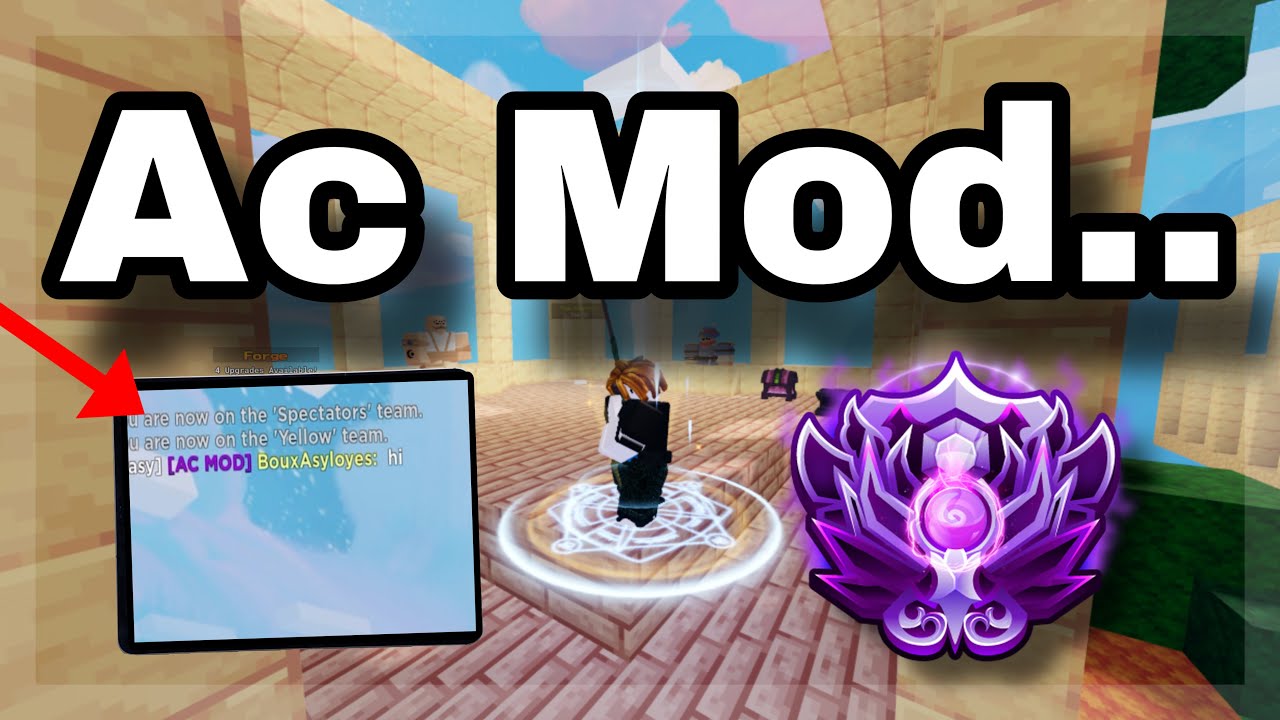 How I Got Ac Mod In Bedwars… (Roblox Bedwars) - YouTube