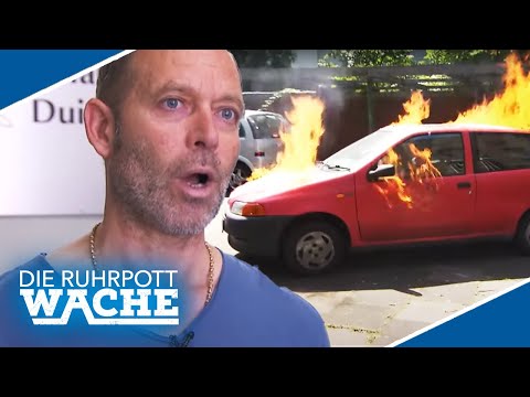 FLAMMENDES INFERNO!🔥 Brennendes Auto vor der Wache | Die Ruhrpottwache | SAT.1