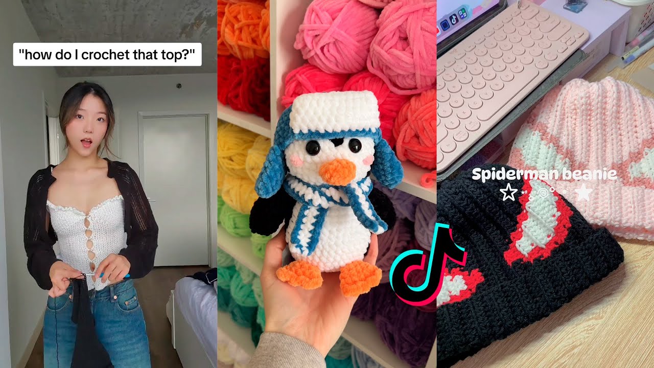 Crochet TikTok Compilation #24 - YouTube