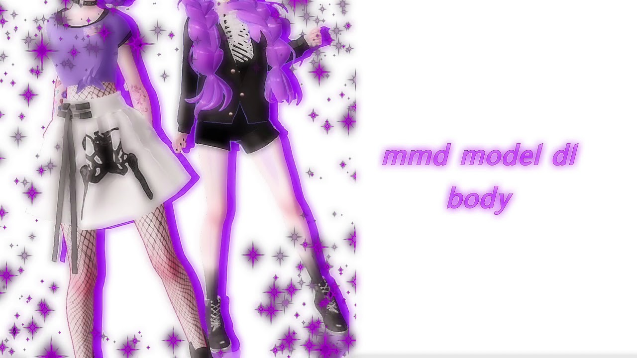 mmd model dl body Ⅰ subliminal - YouTube