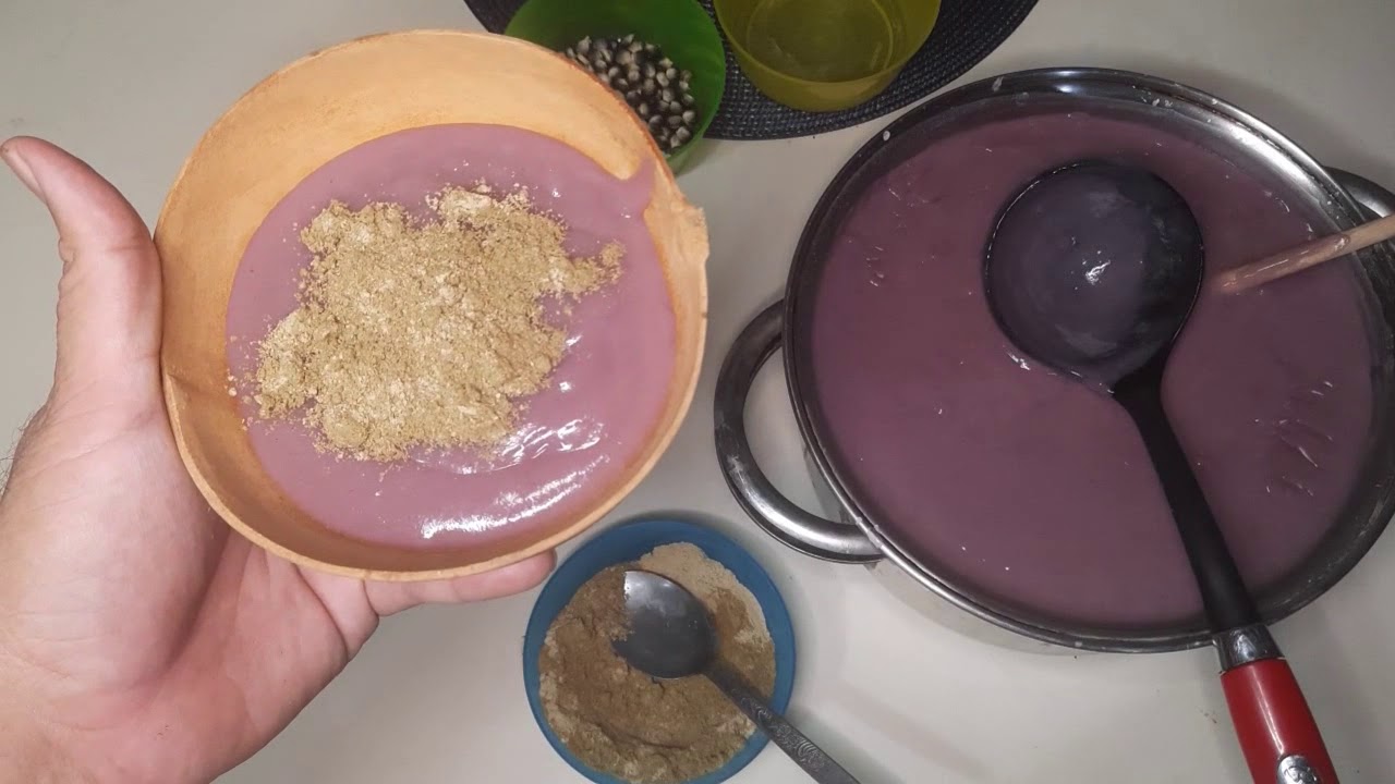 Elaboracion de Atol Shuco Salvadoreño san Miguel y San Salvador - YouTube