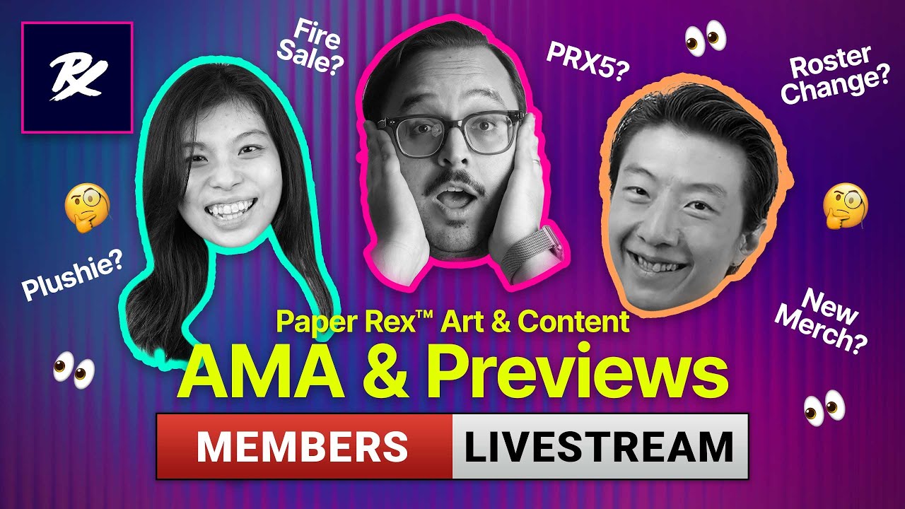 PRX AMA and Previews | Members-only - YouTube