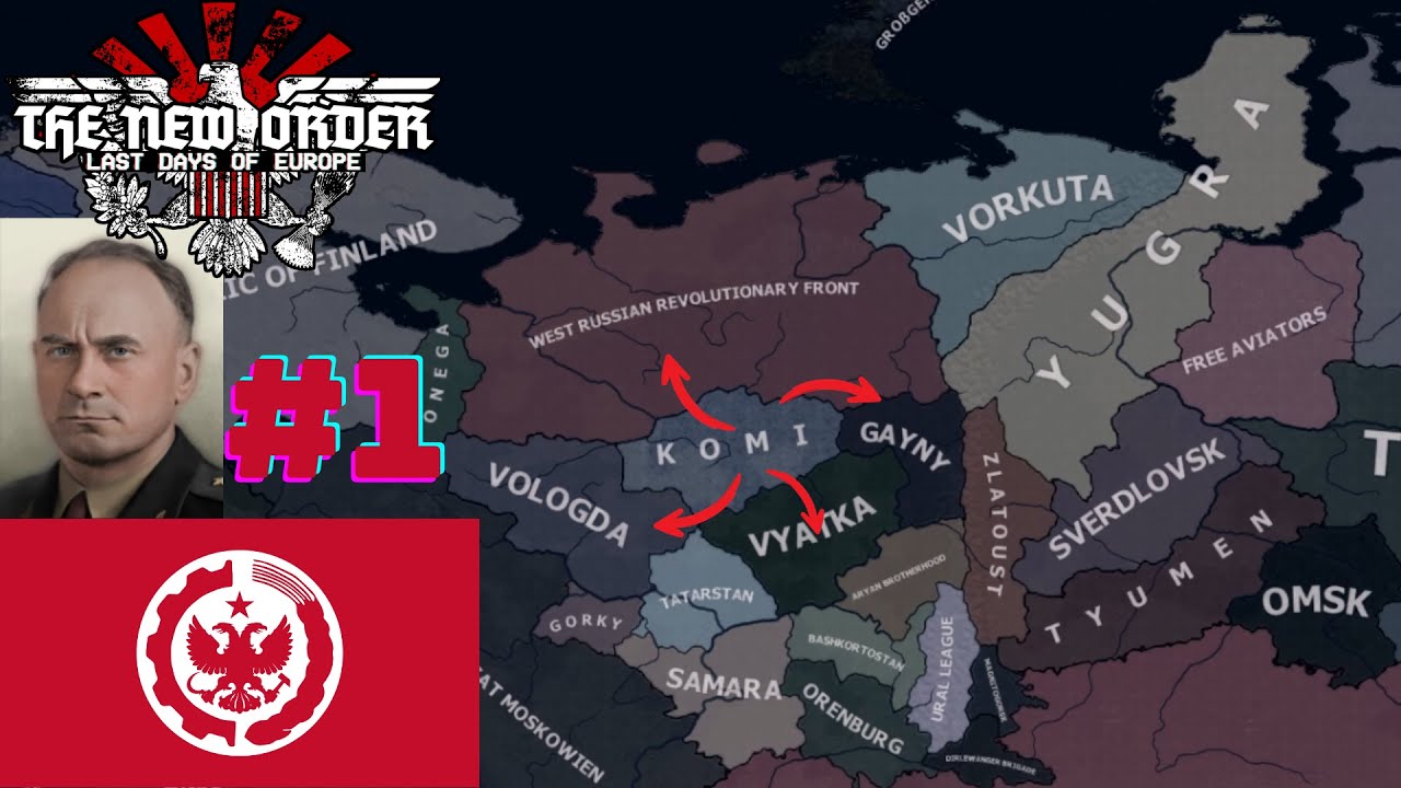Hoi4:TNO- Komi (Ivan Serov) #1 Fragile democracy - YouTube