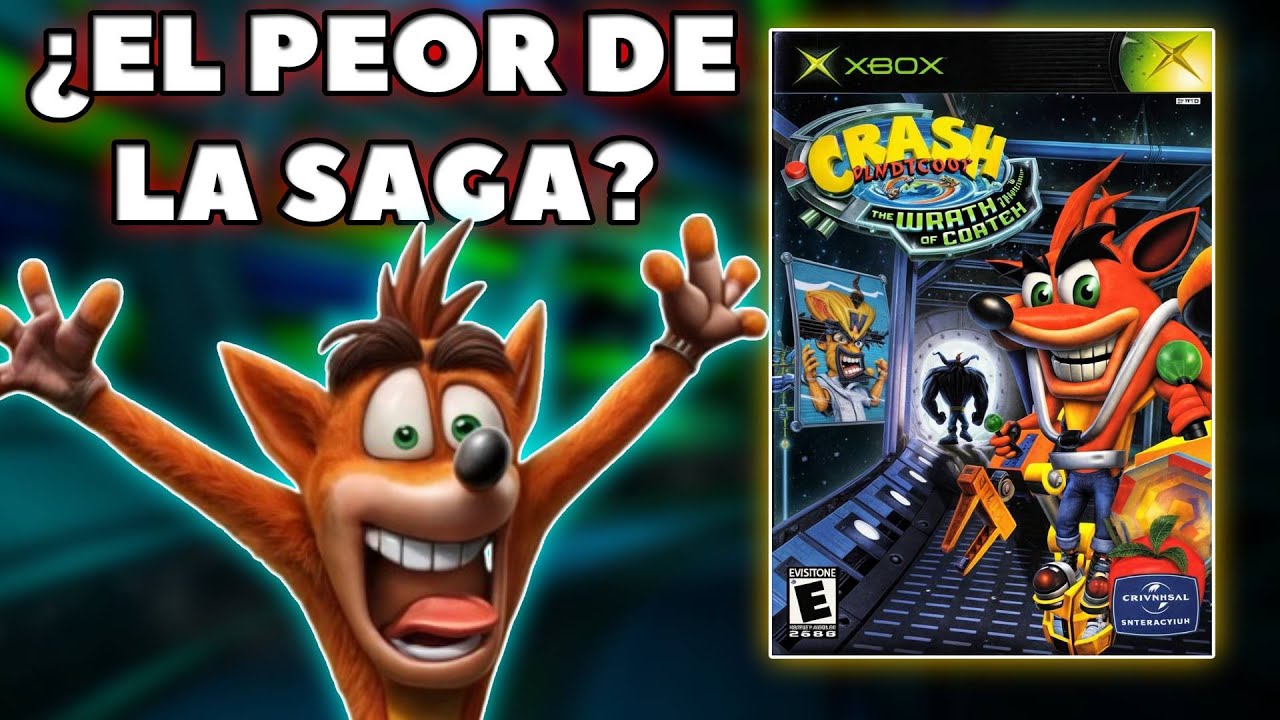 ¿El PEOR Juego De Crash? Mato a toda la saga Crash Bandicoot The Wrath ...
