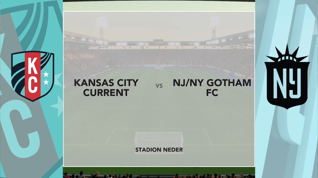 ⚽ KC Current vs Gotham FC ⚽ | National Women Soccer League (30/04/2023 ...